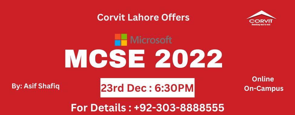 Best IT Training Institute in Lahore | Corvit Systems